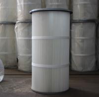 China 0.3um Pleated Air Cartridge Filter for Industrial Dust Filtration 325mm for sale
