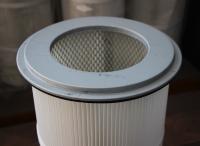 China 0.3um Pleated Air Cartridge Filter for Industrial Dust Filtration 325mm for sale