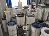 China 0.3um Pleated Air Cartridge Filter for Industrial Dust Filtration 325mm for sale