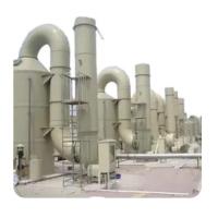 China Industrial Wet Scrubber Exhaust Gas Treatment Tower 95% Efficiency VOC Absorption System for sale
