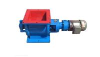 China Customized Flange Size High Temperature Industrial Rotary Feeder for Powder Discharge 200mm for sale