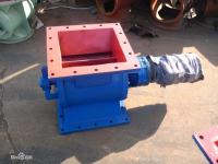 China Customized Flange Size High Temperature Industrial Rotary Feeder for Powder Discharge 200mm for sale