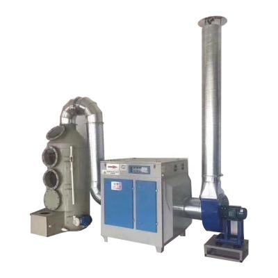 China Industrial Spray Exhaust Gas Adsorption Column Tower 20000-25000 m3/h Air Flow PP for sale