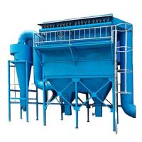 China Industrial Baghouse Dust Collector System 8 Pulse Valves 0.2 Micron Filtration for Foundry Cement for sale