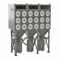 China 1400kg Industrial Filter Cartridge Pulse Jet Dust Collector for Machinery Repair Shops for sale