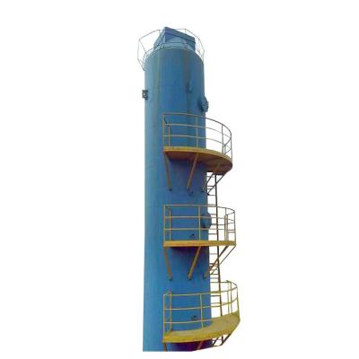 China Exhaust Gas Desulfurization Chemical Absorption Tower 3800mm External Diameter 11200mm Height for sale