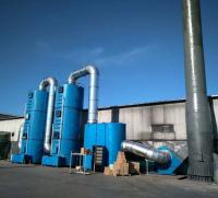 China Industrial Wet Chemical Gas Purification Desulfurization Air Scrubber 12000 m³/h 5820mm for sale