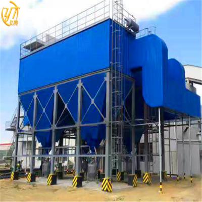 China Carbon Steel Industrial Baghouse Pulse Jet Air Filters Bag Filter Type Dust Collector 0.3 Micron for sale