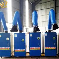 China YITE Mobile Welding Fume Extractor 2.2kW 3000m3/h with 2-Piece Exhaust Arm for sale