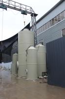 China 5kw Pump Power Wet Scrubber for CO2 Treatment Carbon Steel Industrial Absorption Tower for sale