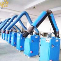 China Industrial Mobile Welding Fume Extractor 1.1kw 1500m3/h with Filter Cartridge for sale