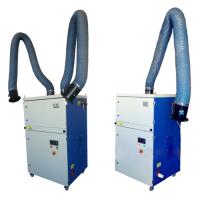 China Industrial Mobile Welding Fume Extractor 1.1kw 1500m3/h with Filter Cartridge for sale