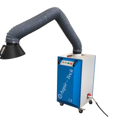 China Portable Welding Fume Extractor 2-Piece Filter Cartridge 1200-4000 CFM Dust Collector for sale