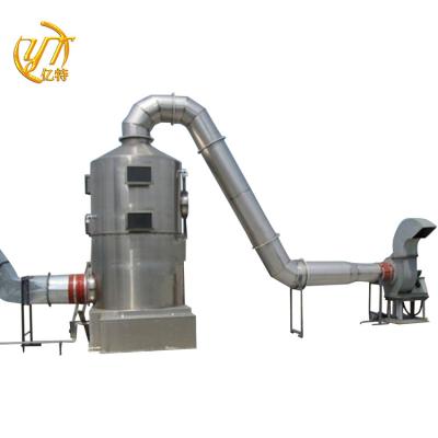 China Polypropylene Wet Gas Scrubber CO2 Removal 32mm Pump Pipe Diameter 0.75kw for sale