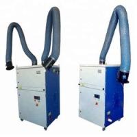 China Mobile Welding Soldering Fume Extractor Arm Size D160x2000mm 1200-4000m3/h Airflow for sale