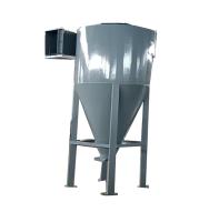 China Industrial Cyclone Dust Collector Dry Filter 750-1060 m³/h for 5μm Particles for sale