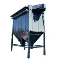 China Industrial Baghouse Dust Collector 0.3 Micron Filtration 240 sqm Filter Area for Woodworking Mining for sale