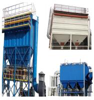 China Industrial Baghouse Dust Collector 0.3 Micron Filtration 240 sqm Filter Area for Woodworking Mining for sale