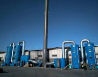 China Industrial Adsorption Column PP 1500-50000 m³/h Waste Gas Purification Tower Customizable for sale