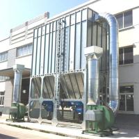 China Galvanized Sheet Modular Wood Dust Collector 1500-9000 m³/h for Furniture Factory for sale