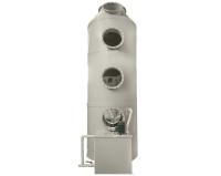 China Industrial Wet Dust Collector System 40mm Pump Polypropylene Scrubber 1500-50000 m³/h for sale