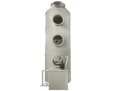 China Industrial Wet Dust Collector System 40mm Pump Polypropylene Scrubber 1500-50000 m³/h for sale