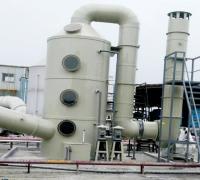 China Industrial Wet Dust Collector System 40mm Pump Polypropylene Scrubber 1500-50000 m³/h for sale