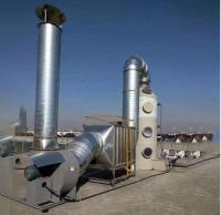 China Industrial Wet Dust Collector System 40mm Pump Polypropylene Scrubber 1500-50000 m³/h for sale