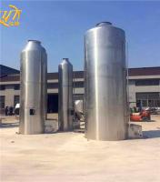 China PP CO2 Wet Flue Gas Desulfurization Air Scrubber 800mm Diameter 3500mm Height 0.75kw for sale
