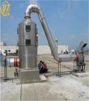 China PP CO2 Wet Flue Gas Desulfurization Air Scrubber 800mm Diameter 3500mm Height 0.75kw for sale