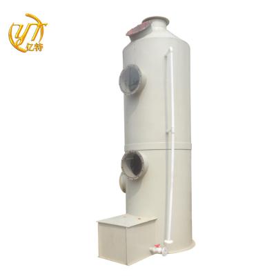 China Industrial Gas Absorption Column 2000-30000 m3/h Air Flow PP Packed Tower for Emissions Control for sale