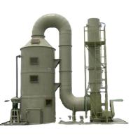 China Customizable Industrial Wet Scrubber Waste Gas Purification Adsorption Column 800mm for sale
