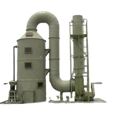 China Industrial Wet Scrubber Flue Gas Purification Tower 2000-30000 m3/h Customizable for sale