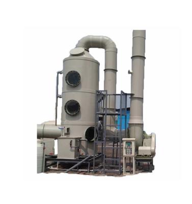 China Custom Industrial Air Scrubber 32mm Pump Out Pipe Diameter 1500-50000 m3/h for sale