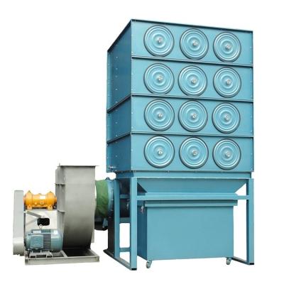 China Industrial Cartridge Dust Collector 1200 kg 99.9% Filtration Efficiency for Shipbuilding Pharmaceutical Steel for sale