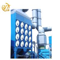 China 8 Cartridge Dust Extraction System for Sand Blasting 80 m² Filter Area 2400 kg Performance for sale