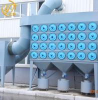 China 8 Cartridge Dust Extraction System for Sand Blasting 80 m² Filter Area 2400 kg Performance for sale