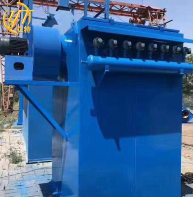 China Cement Industries Dust Flour Filter Suction Machine 2800-3150m3/h Air Volume Carbon Steel for sale