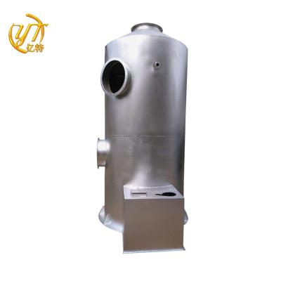 China Industrial Waste Gas Scrubber Spray Tower 800mm Diameter 3000mm Height for Chemical Absorption for sale