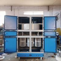 China 1100 kg Industrial Cartridge Dust Collector for Sandblasting Grinding 184 m² Filter Area for sale