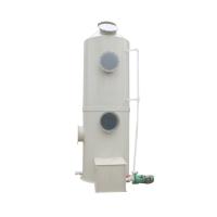 China Industrial Wet Scrubber Gas Treatment 95% Purify Efficiency 1.5 KW Pump Power for sale