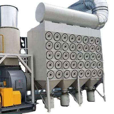 China Industrial Cartridge Dust Collector 3300-7500 m³/h Air Volume for Laser Cutting Machine for sale