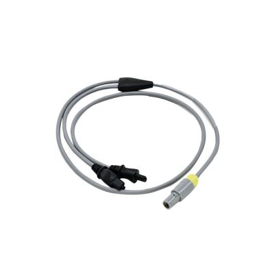 China Dark Grey Respiratory Humidifier Dual Plug MR850 Breathing Tube Heating Wire Cable Power Adapter 0.1C Accuracy for sale