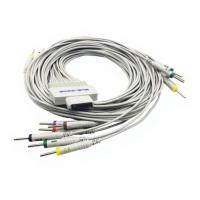 China Kangeryou OEM Medex Compatible 18-Lead 26-Pin Dynamic ECG Cable KRY933S10I Gray for sale