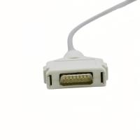 China Compatible FUKUDA FX-3010 4010 2115 DB15 Integrated ECG Cable Ten Leads American Standard Pin Type 4.7K CE Certified for sale