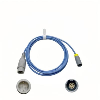 China TPU Flow Sensor Cable 3.0m Ventilator Accessories Compatible Biolight AnyviewS12 ETC02 for sale