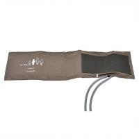 China Adult Size 23-33cm Brown TPU Reusable Blood Pressure Cuff with 1.5L Lab Tube CE Certified for sale