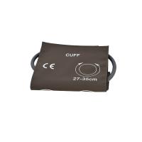 China Single Adult Non-Invasive Blood Pressure Cuff 27-35cm Arm Circumference Cloth Cover CE Certified for sale