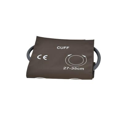 China Single Adult Non-Invasive Blood Pressure Cuff 27-35cm Arm Circumference Cloth Cover CE Certified for sale