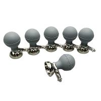 China Adult Multifunctional ECG Suction Ball 3mm 4mm Grey Matte Surface CE Certified Class II Medical Consumables for sale